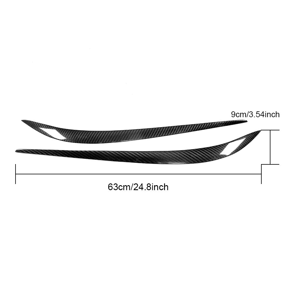 ML-XM415 Dry Carbon Fiber Headlight Eyelids for Alfa Romeo Giulia ...